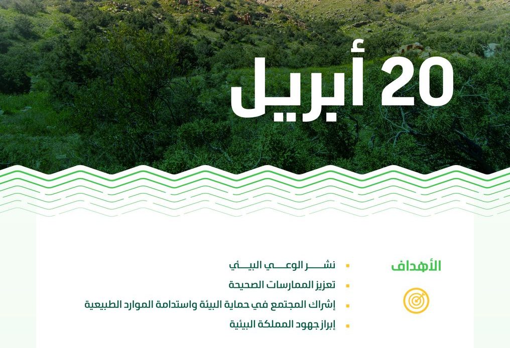 المملكة تستعد لتدشين فعاليات أسبوع البيئة تحت شعار ” بيئتنا كنز ...
